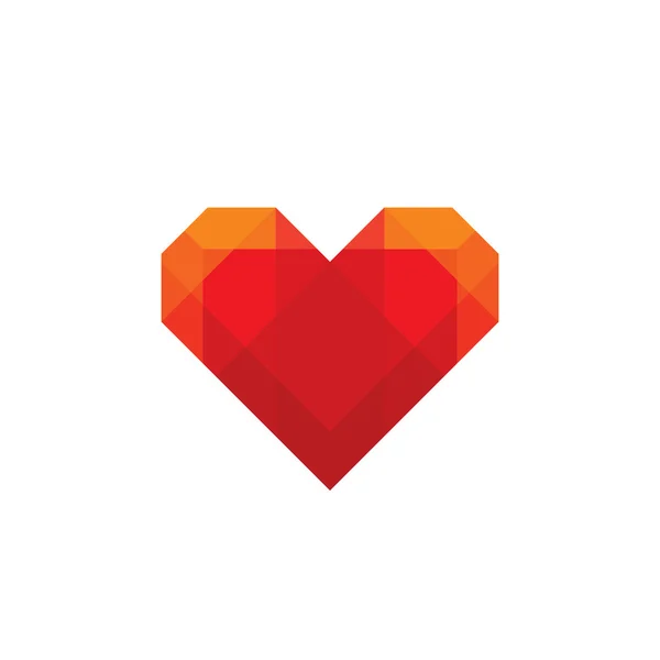 100,000 Geometric heart Vector Images | Depositphotos