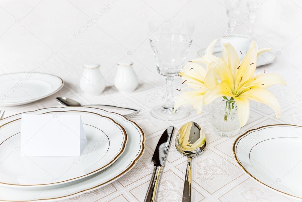 Couvert — Stock Photo © Epitavi #79199622