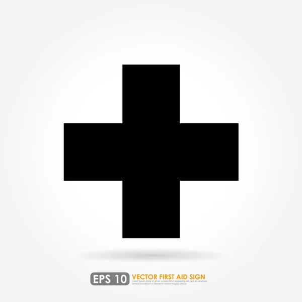 White first aid sign Stock Vector Image by ©kritchanut #98857336