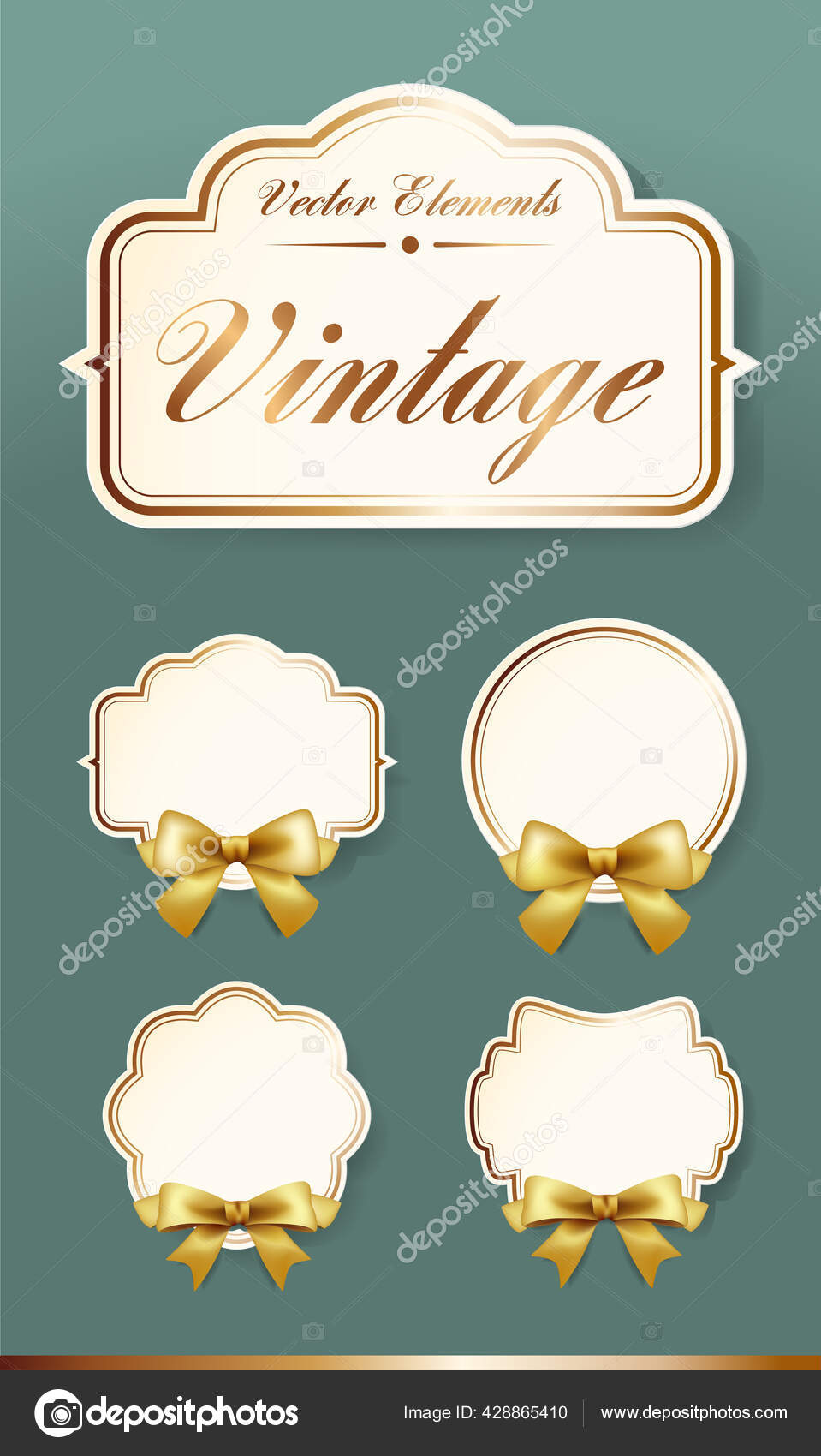 Set High Quality Vintage Labels Transparent Background Ilustrasi ...