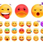 Set of round yellow emoticons Stock Vector Image by ©OlgaSuslO #27806077