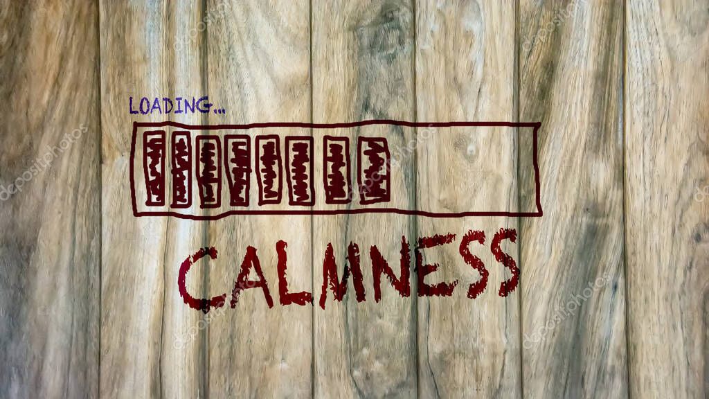 Señal de calle el camino de la dirección a la calma 2024