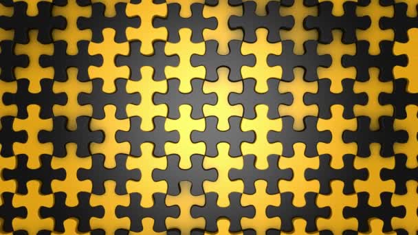 Background Formed From Moving Puzzles — Stock Video © Dragun #102000750