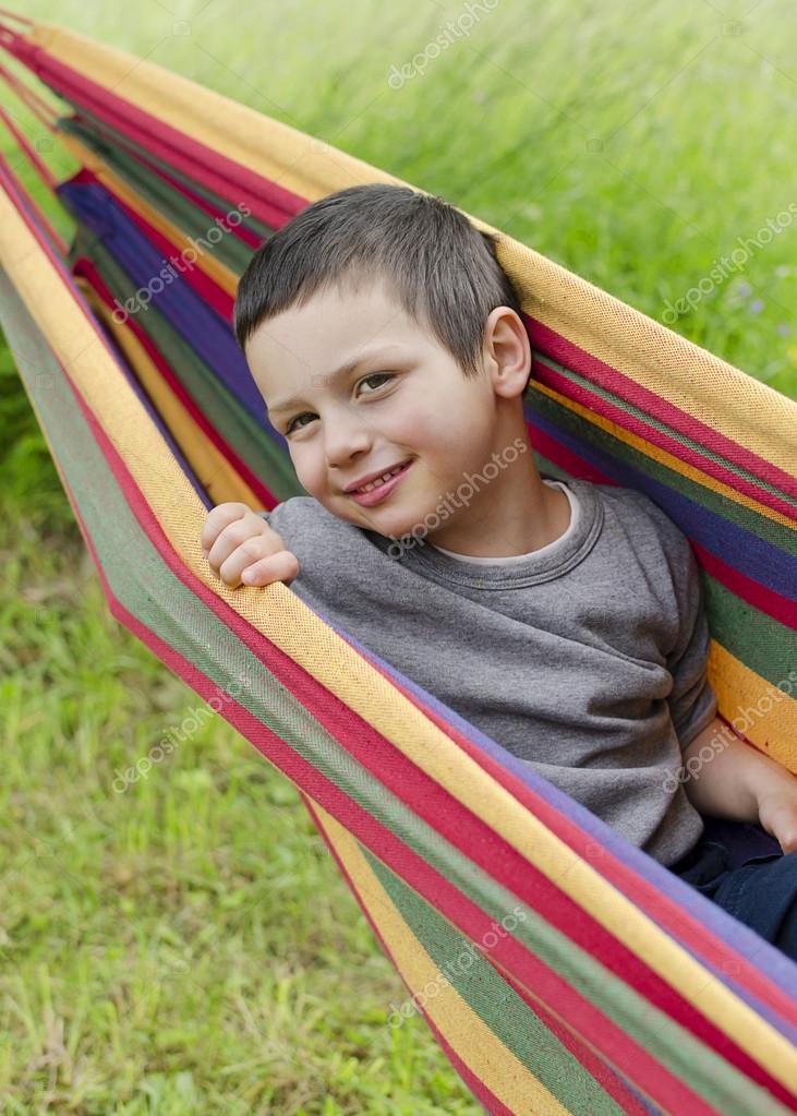 Child in hammock Stock Photo by ©pavsie 60085257