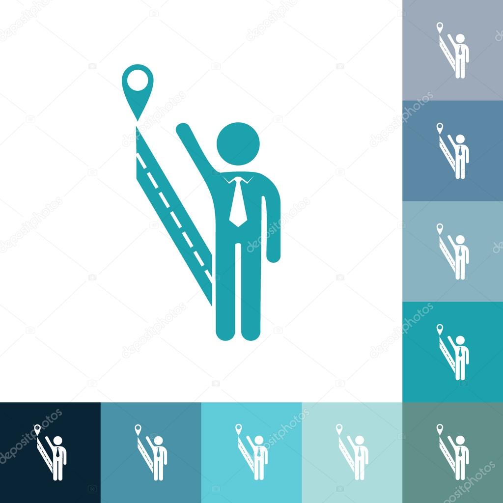Stick figure of human silhouette Stock Vector by ©Chorniy10 103374584