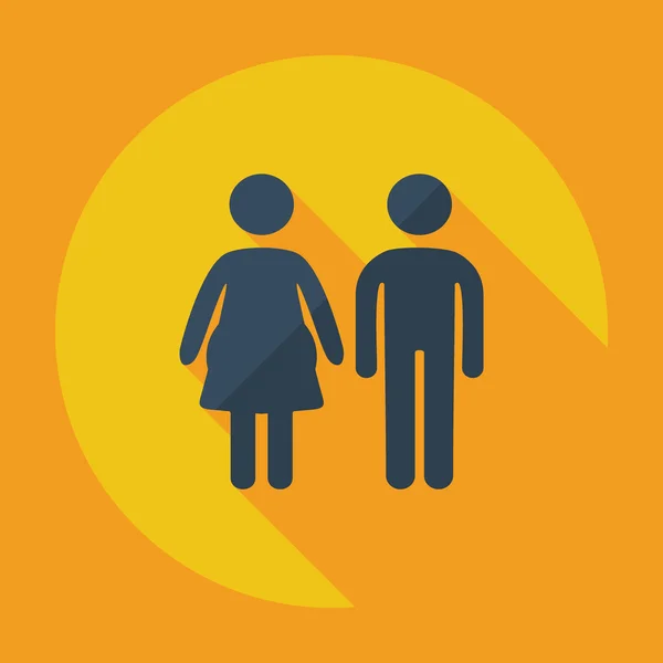 Stick Figure Man Woman Couple Stock Vector By ©chorniy10 106773188