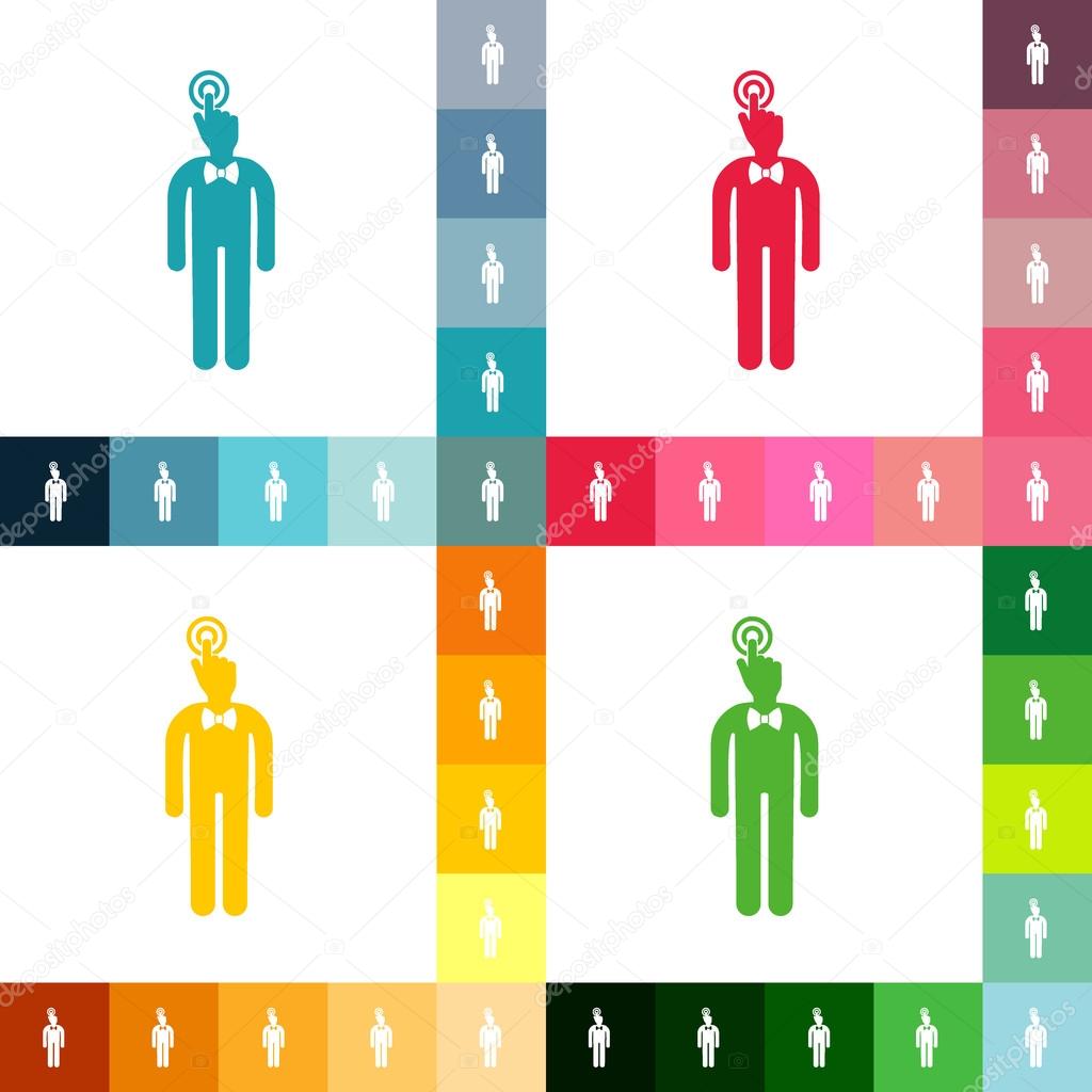 Stick figure of a man Stock Vector by ©Chorniy10 106177706