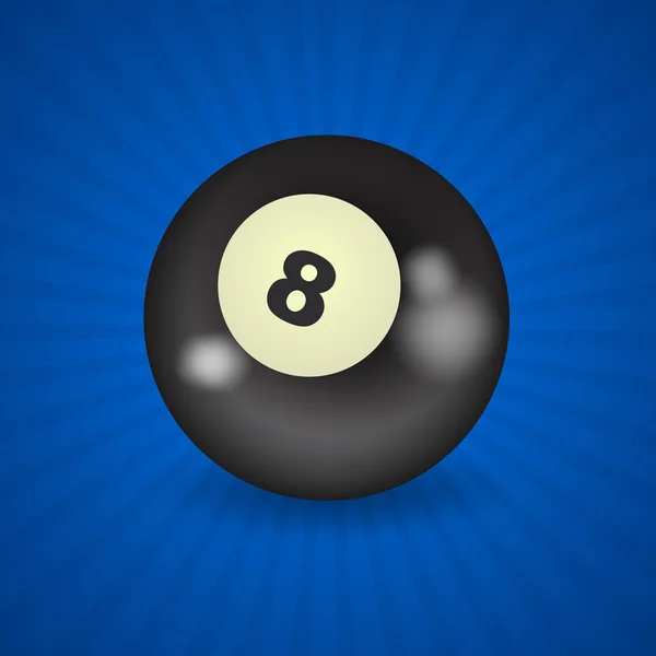 American billiard ball number 8 Stock Vector Image by ©Chorniy10 #53183097