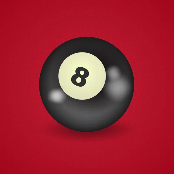 American billiard ball number 8 Stock Vector Image by ©Chorniy10 #53183097