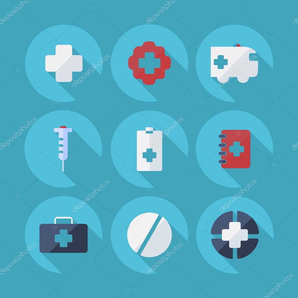 Set modern design medecine icons Stock Vector by ©Chorniy10 53184123