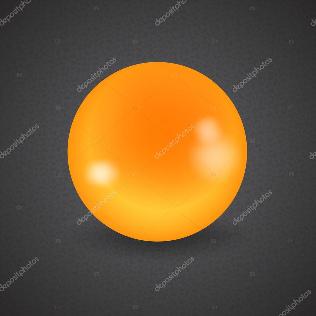 American billiard yellow ball Stock Vector Image by ©Chorniy10 #53184639