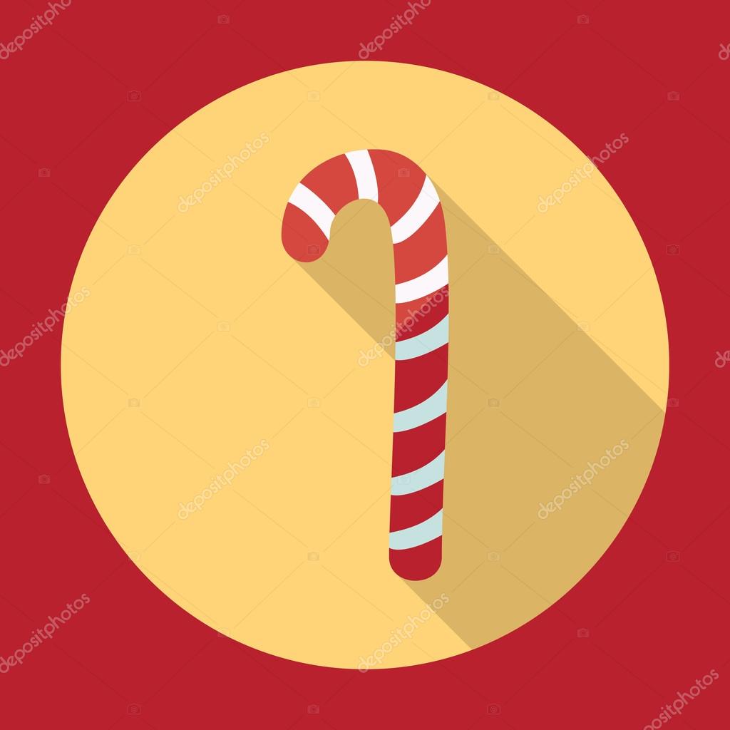 Shadow candy cane Stock Illustration by ©Chorniy10 #55616265