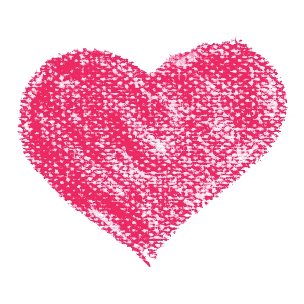 Pencil sketch of a pink heart. Hand-drawn doodles. Stock Vector Image ...