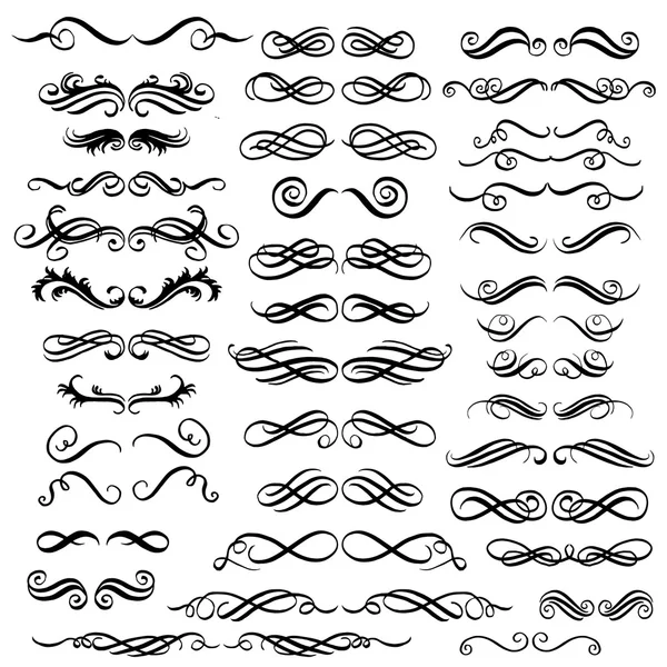 Calligraphic elements and headers set — Stock Vector © Seamartini #51879355 Calligraphic elements and headers set — Stock Vector © Seamartini #51879355