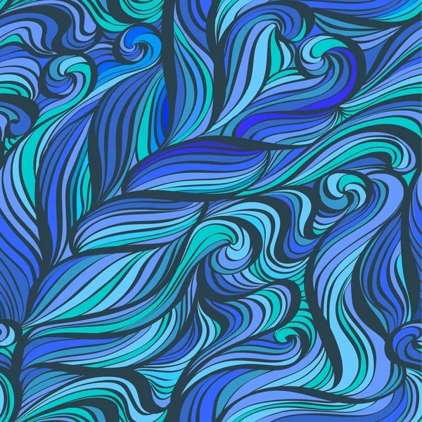 Hand drawn waves texture Stock Vector Image by ©Tueris #70787517