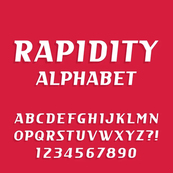 Decrepit Alphabet Font Vintage Letters Numbers Stock Vector Typeface ...