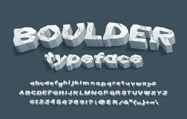 2,708 Stone font Vector Images | Depositphotos