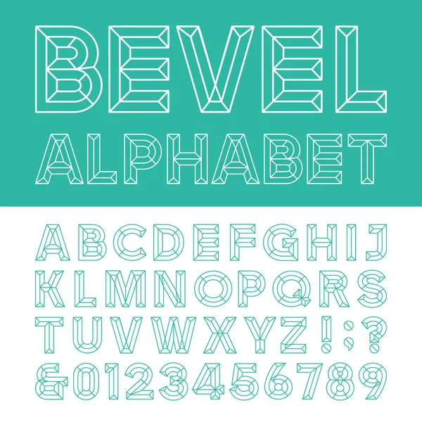 ᐈ Beveled font stock vectors, Royalty Free beveled illustrations ...