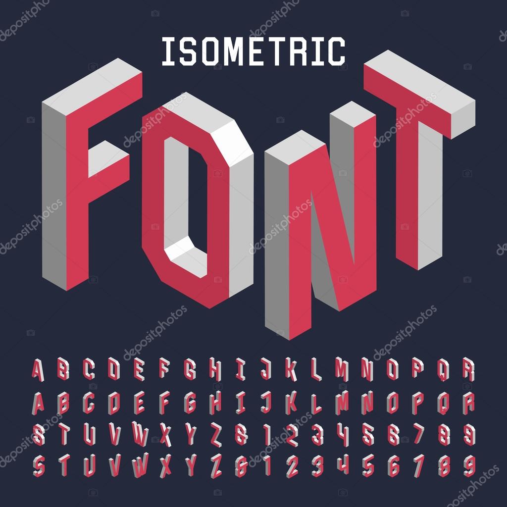 3d isometric alphabet vector font. Stock Vector by ©Epifantsev 83045258 3d isometric alphabet vector font. Stock Vector by ©Epifantsev 83045258