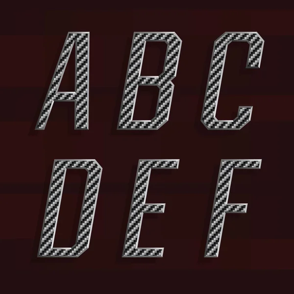 Carbon fiber Alphabet Vector Font. Part 6 of 6. Numbers 4-9. Stock ...