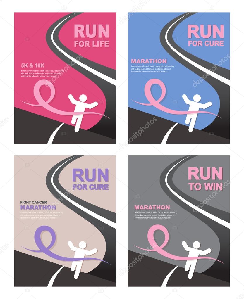 Cancer Marathon Poster