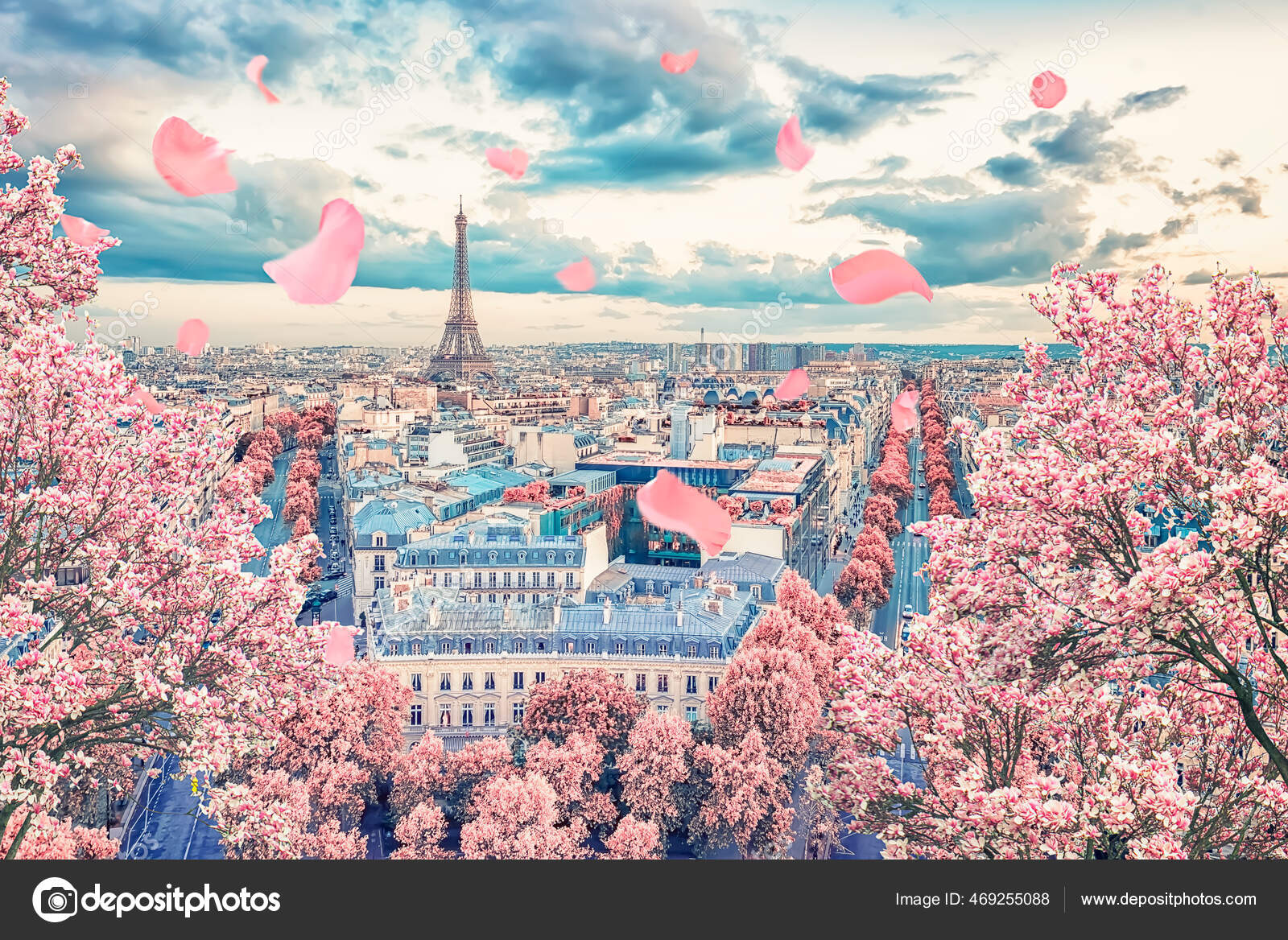 Springtime In Paris Wallpaper