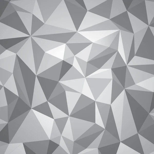 Grey triangle vector background or seamless pattern. Geometric mosaic ...