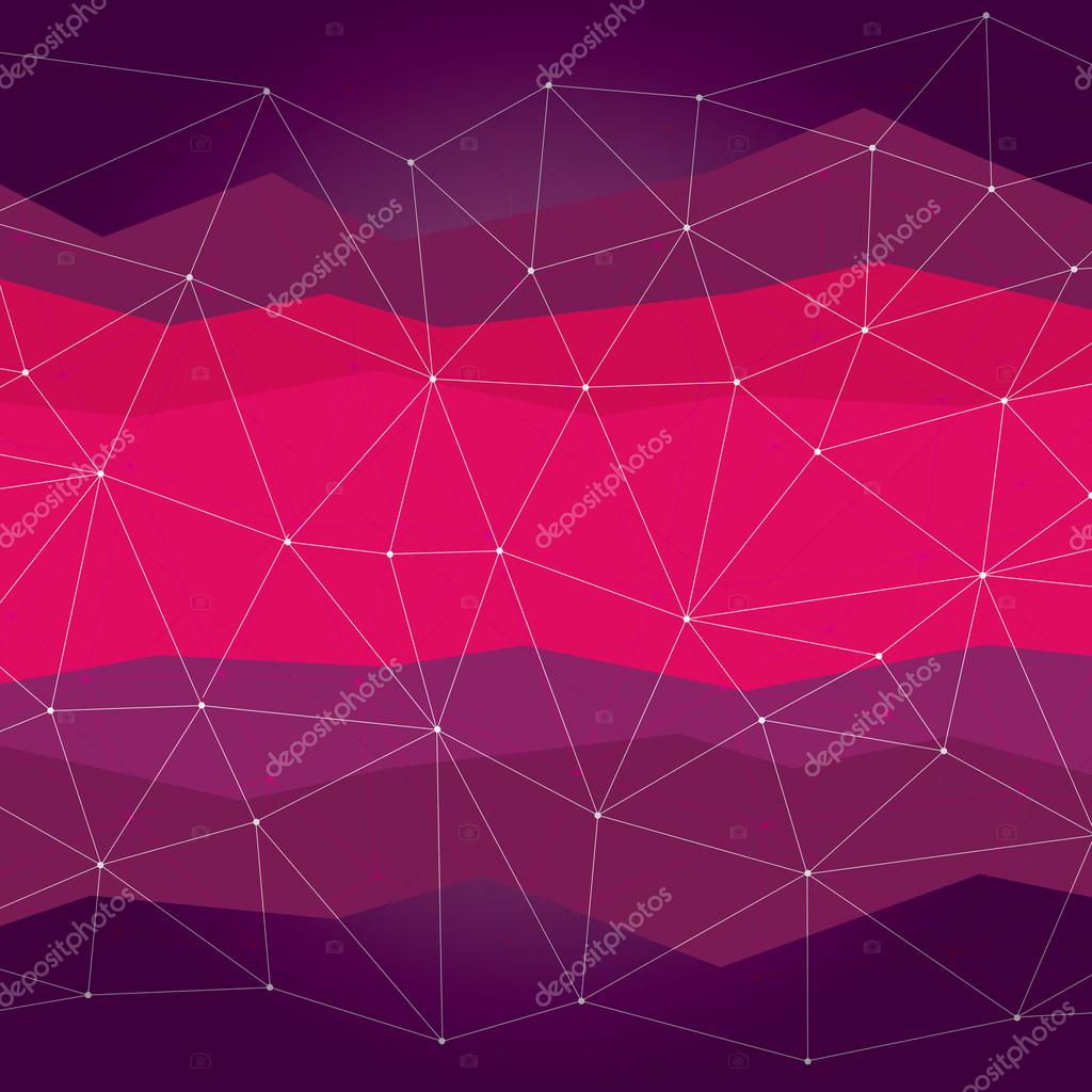 Abstract background, geometry, lines and points, vector design Stock ...