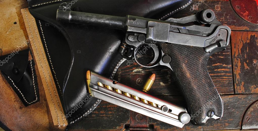 Luger P08 pistol Stock Photo by ©Spy1nick 107476270