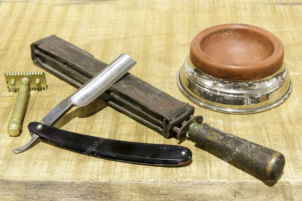 Old Barber Tools — Stock Photo © carlos_velayos #53774433