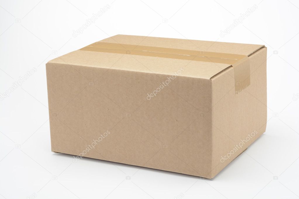 One Cardboard box Stock Photo by ©Imstock 105720664
