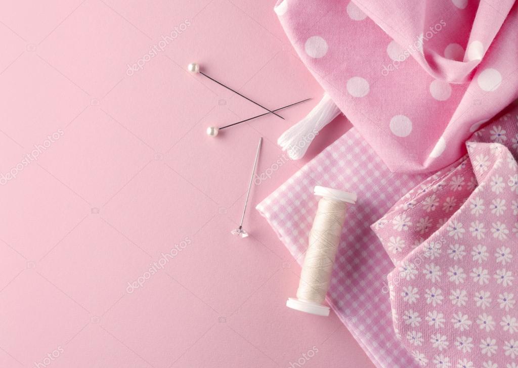 Pink Sewing Cloth at Jennifer Oliver blog