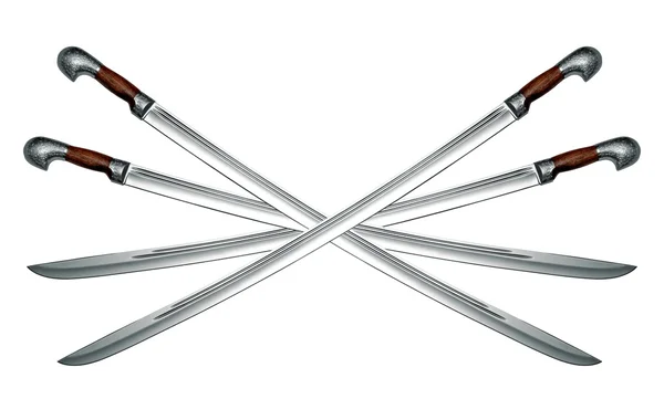 Shield swords cross Vector Art Stock Images | Depositphotos