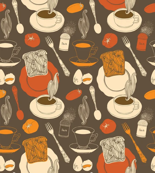 Vintage tea time Vector Art Stock Images | Depositphotos