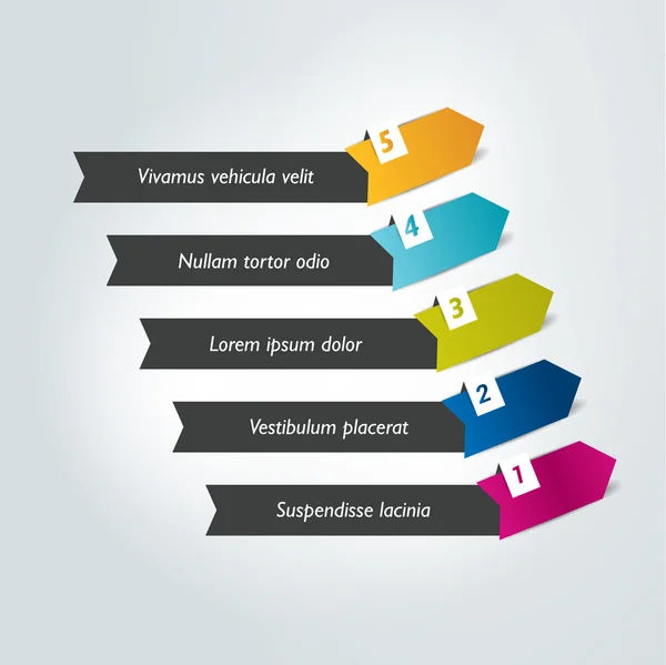 Arrow infographics scheme, chart, flowchrt, diagram, workflow. Vector ...