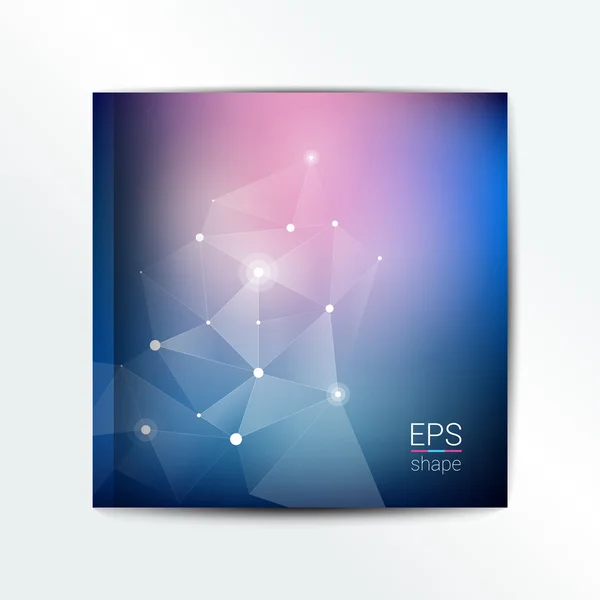 Infographic presentation template on bright business background. Annual ...