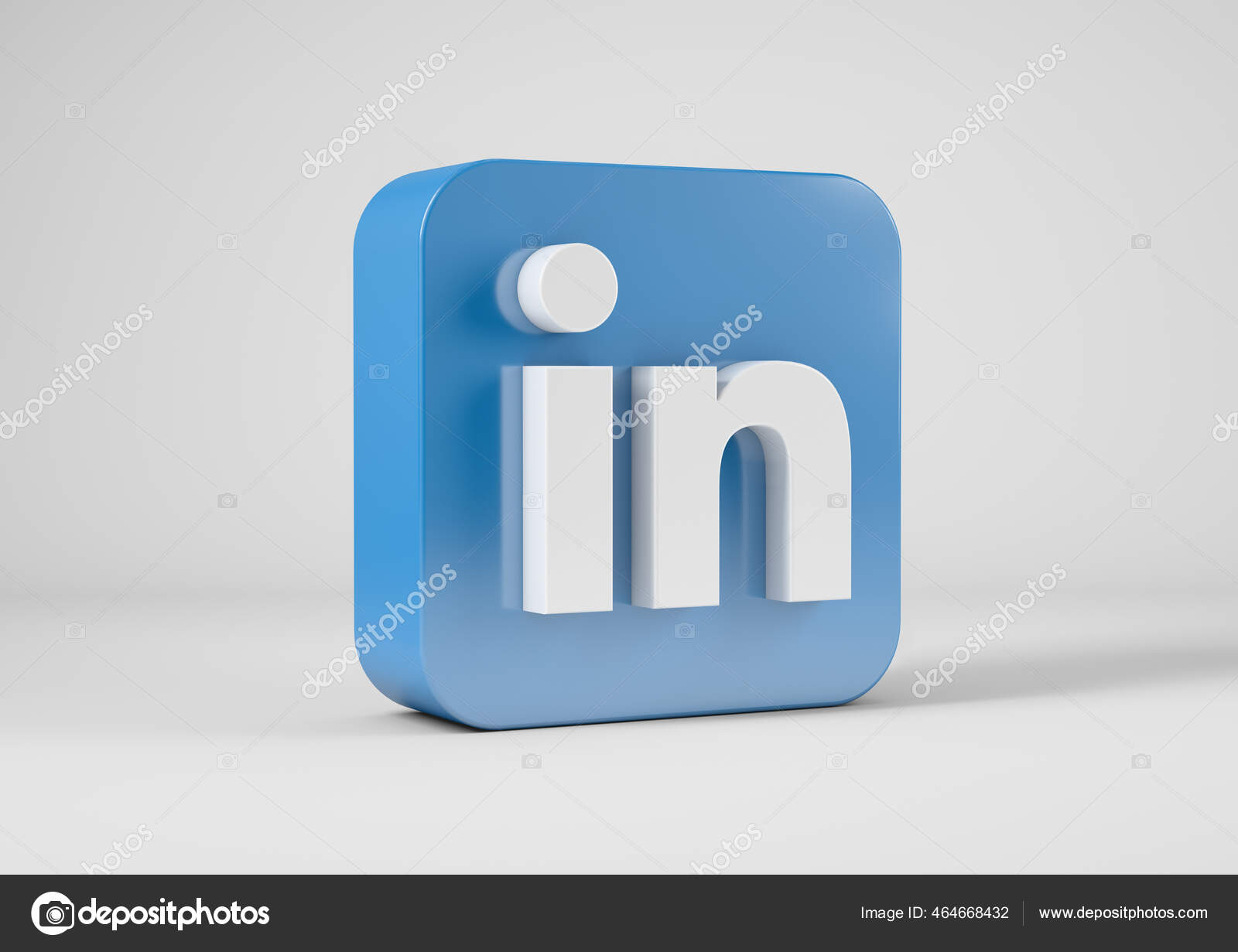 Linkedin Logo Rendering — Stock Editorial Photo © Guasch_foto_grafic ...