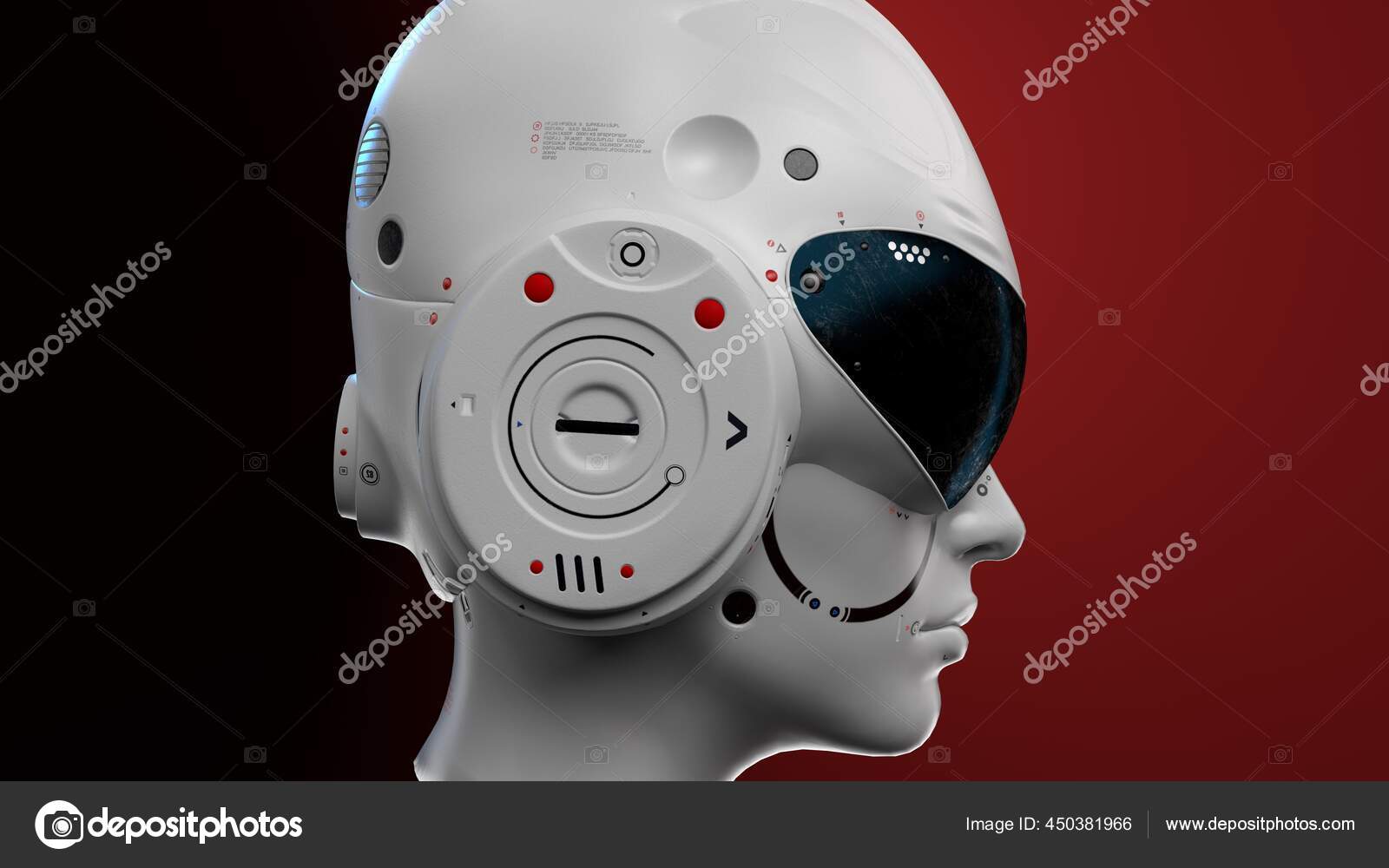 Robot Head Profile