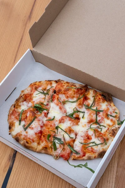 White pizza boxes Stock Photos, Royalty Free White pizza boxes Images ...