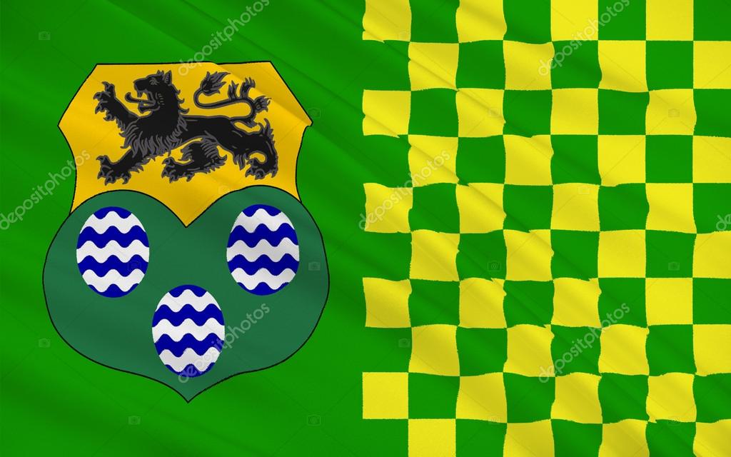 Flag of County Leitrim is a county in Ireland — Stock Photo © zloyel ...
