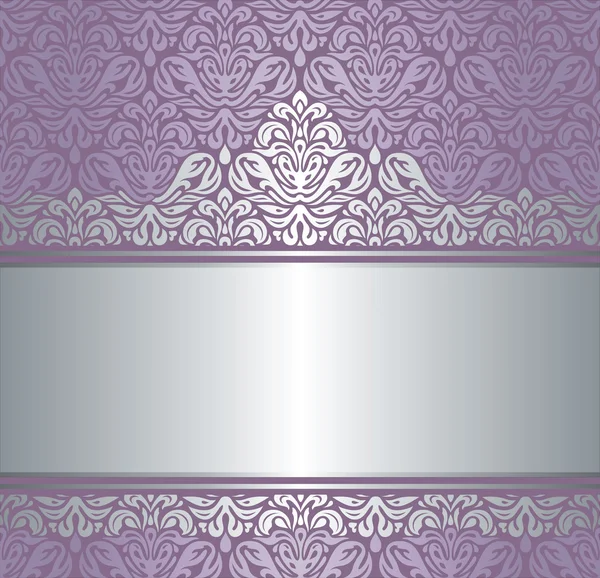 Violet & silver vintage wallpaper Stock Vector Image by ©erinvilar ...