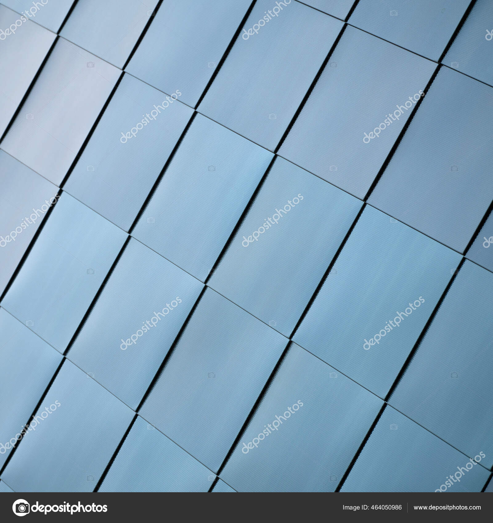 Stainless Steel Facade Cladding Modern Building Downtown Magdeburg ...