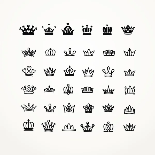 4,866 Black crown outline Vector Images - Free & Royalty-free Black ...
