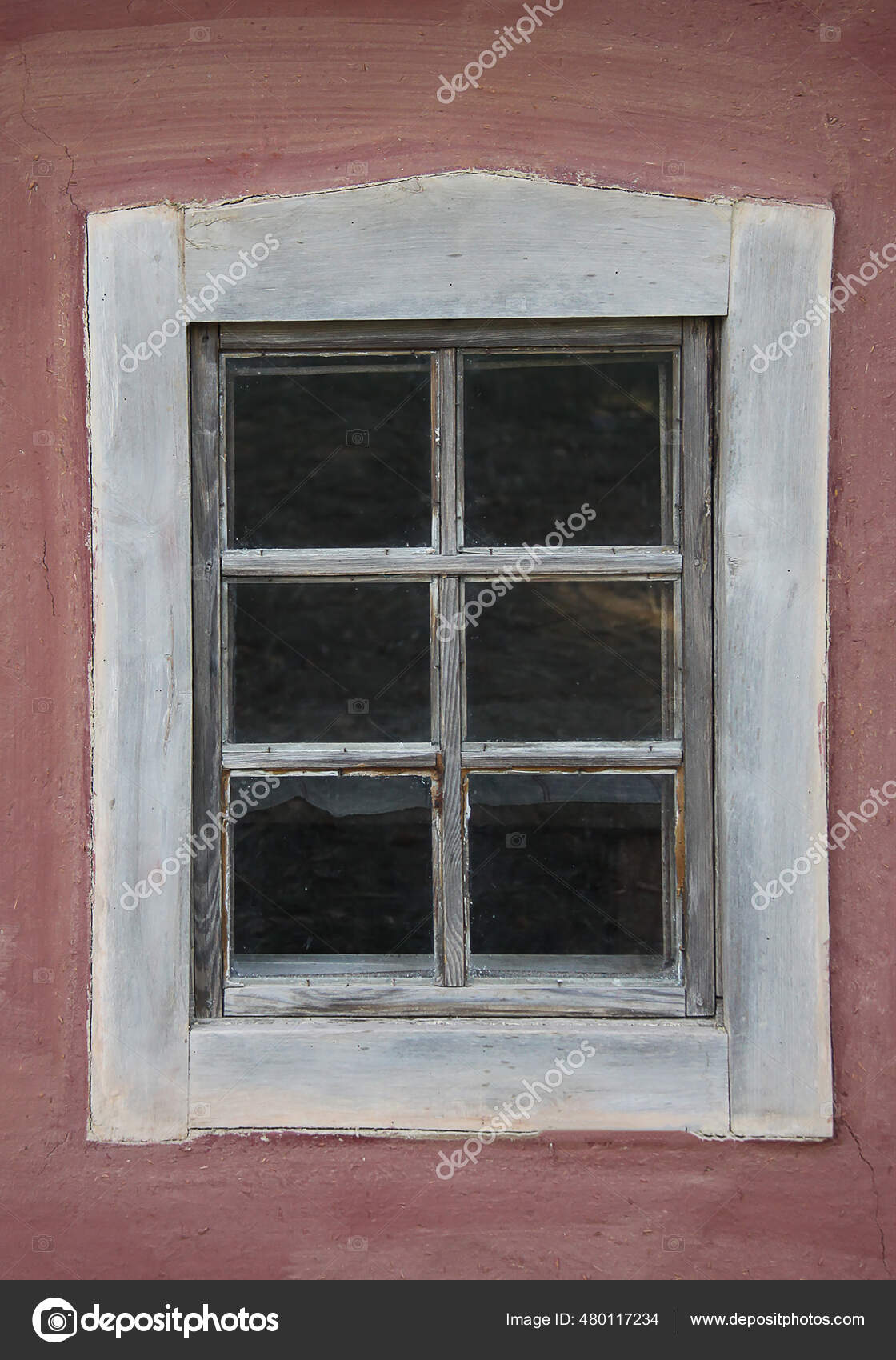 Old Window Wooden Wall Architecture Stock Photo by ©fontgraf 480117234