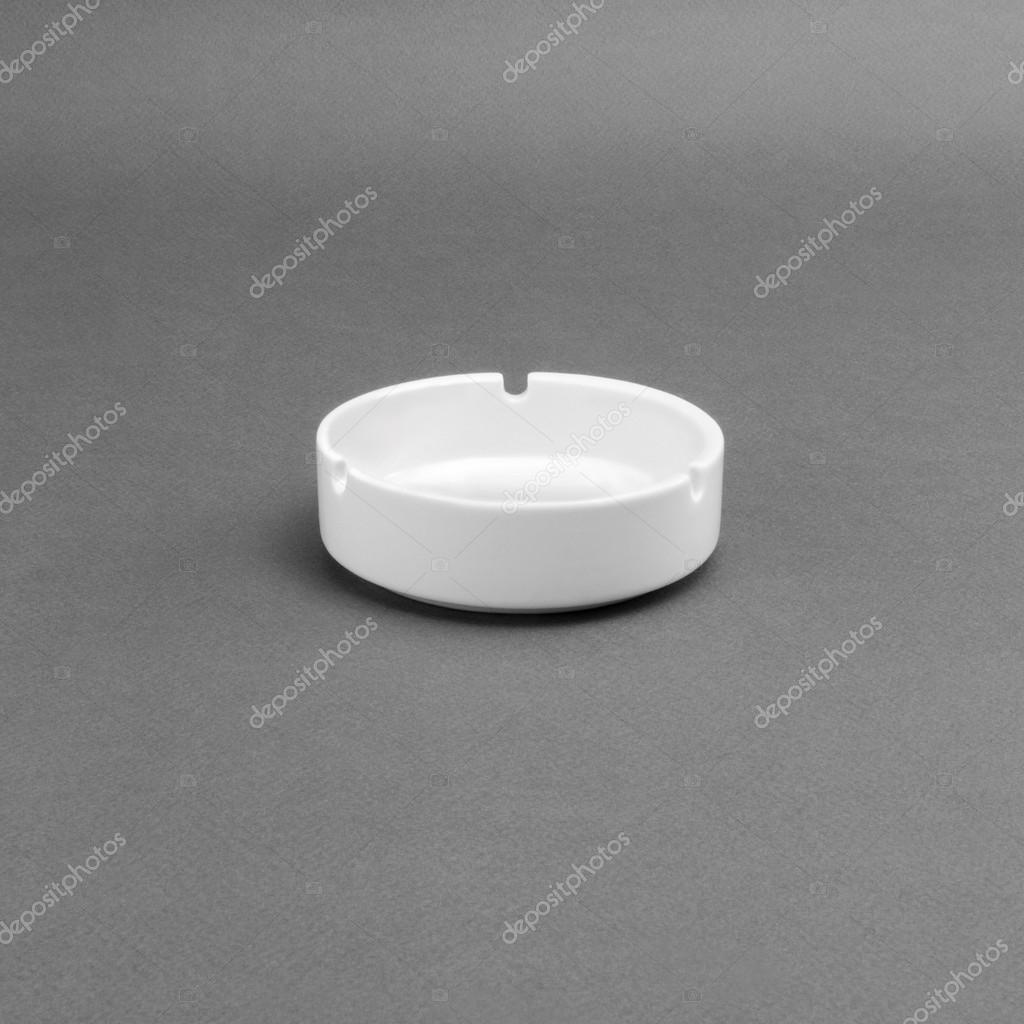 White ceramic ashtray Stock Photo by ©fontgraf 54612233