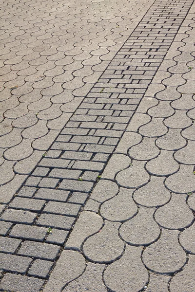 Pavement with fish scale pattern — Stock Photo © SusaZoom #83257918