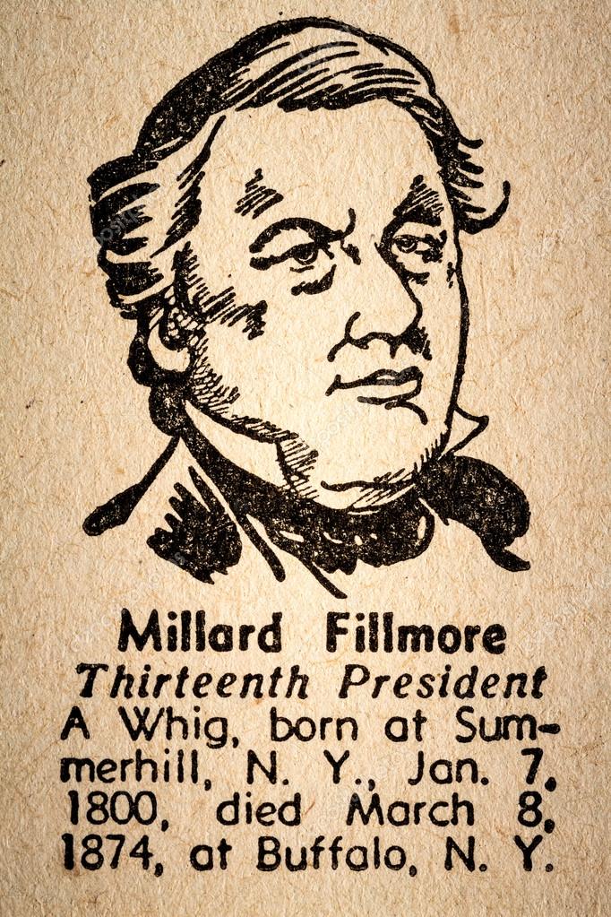 Millard Fillmore the Thirteenth President of the United State of Stock ...