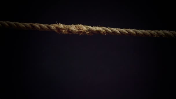 Breaking Rope in Super Slow Motion — Stock Video © aetb #89856026