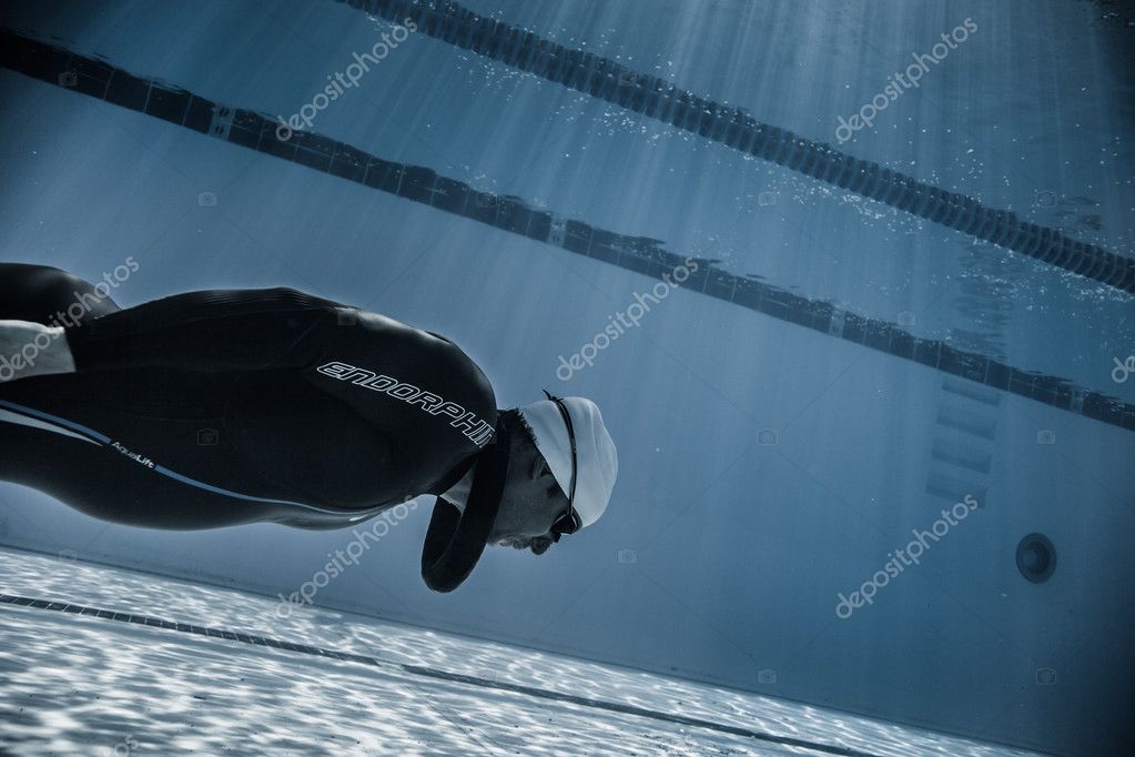 Dynamic Without Fins (DNF) Performance from Underwater — Stock ...