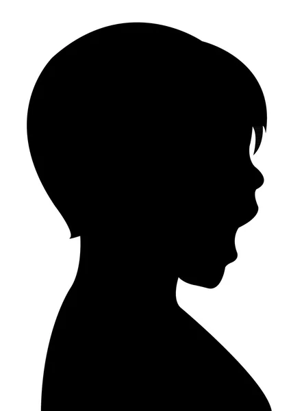 Child Head Silhouette